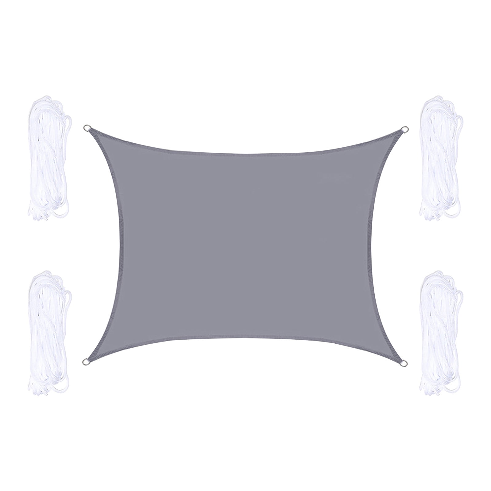 Pompotops Sun shade Sails Canopy, 2x3 Meter Sunshade Garden Courtyard ...