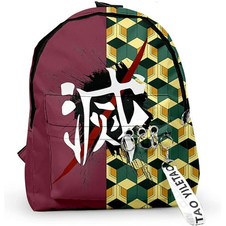 Demon Slayer Cosplay Backpack,for Tomioka Giyuu,Casual and Durable ...