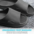 Bergman Kelly Bath Flip Flops for Men, Women & Child, Non-Slip EVA Foam ...