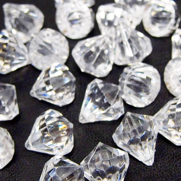 Acrylic Crystal Hanging Decor, 1-inch, 25-Piece - Walmart.com - Walmart.com