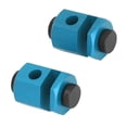 2-Pack Anodized Aluminum Stair Gauges for Framing Square with Steel ...