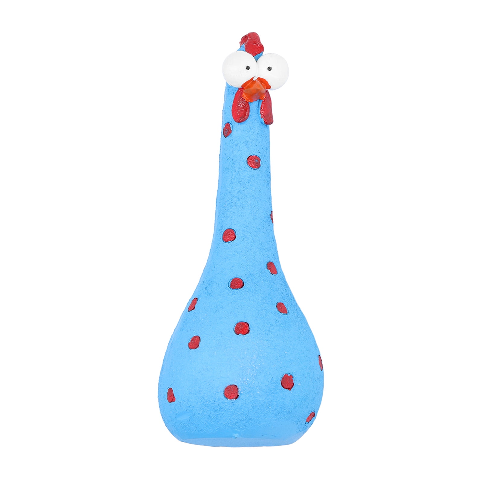 ESTINK Outdoor Animal Statues,Chicken Statue Long Neck Microlandschaft ...