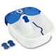 Equate Toe Touch Control Bubble Massage Foot Bath - Walmart.com