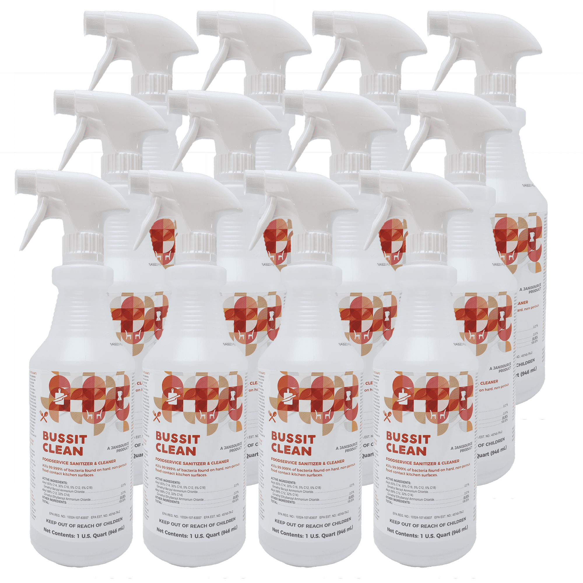 Bussit Clean Food Surface Kitchen Sanitizer & Cleaner For Restaurants ...