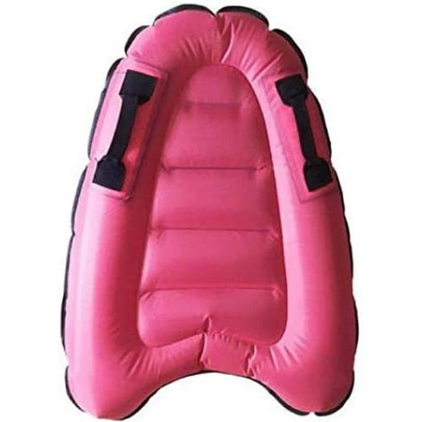 Inflatable Surf Body Board with Handles, Lightweight Swimming Floating ...