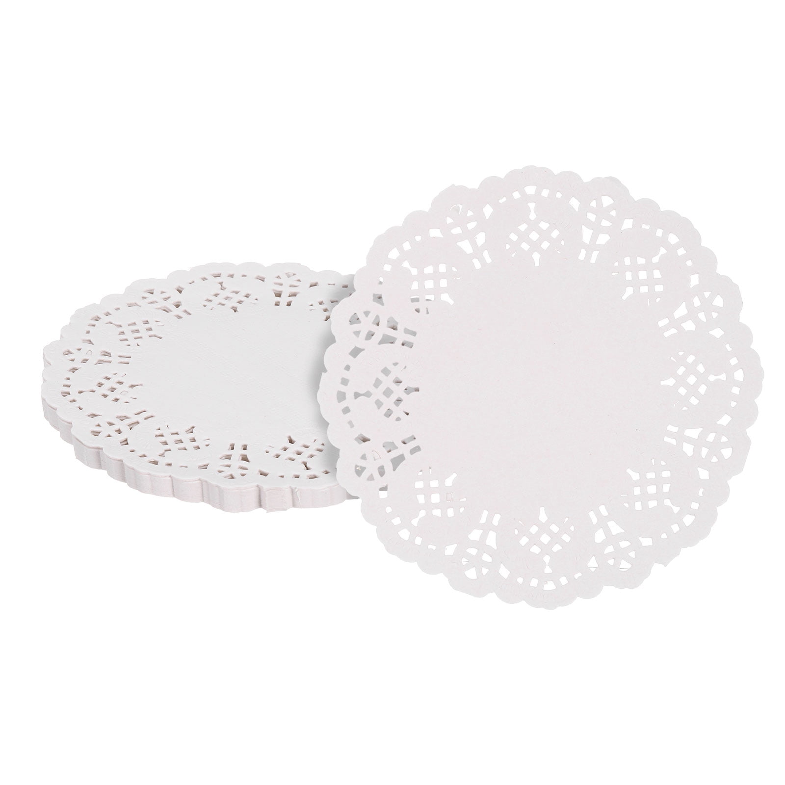 Click here for Unique Bargains 200pcs Paper Doilies  3.5 Inch Lac... prices