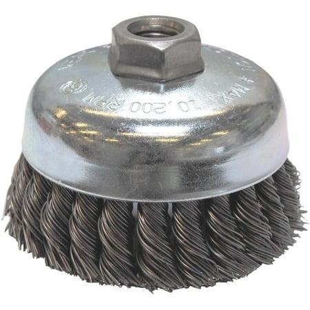 Weiler Vortec Angle Grinder Wire Brush - Walmart.com