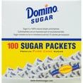 Domino Sweet Pure Cane Sugar Packets, 0.12 oz, 100 count - Walmart.com