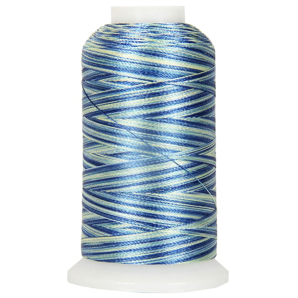 Threadart Variegated Polyester Embroidery Thread - 40wt - 1000m - 25 ...