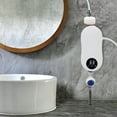 Miumaeov 110V 3500W Mini Electric Tankless Instant Hot Water Heater with Shower Head for Home ...