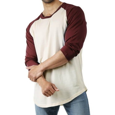 Knocker Men's Long Sleeve Baseball Raglan Shirt - Walmart.com