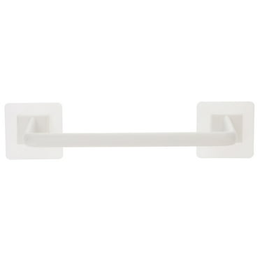 mDesign Small Hand Towel Storage Bar, Strong Self Adhesive - Bronze ...