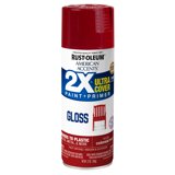 Colonial Red, Rust-Oleum American Accents 2X Ultra Cover Gloss Spray ...