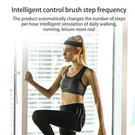 Steps Counter Cellphone Pedometer Step Device Black Plastic Automatic ...