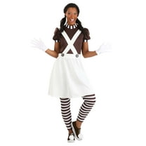 Women's Chocolate Factory Worker Costume - Walmart.com