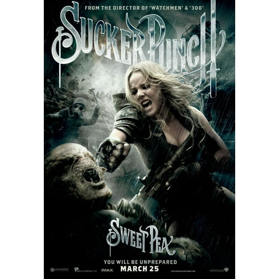 Sucker Punch Movie Poster Sweet Pea 16in x 24in Poster Square Adults ...