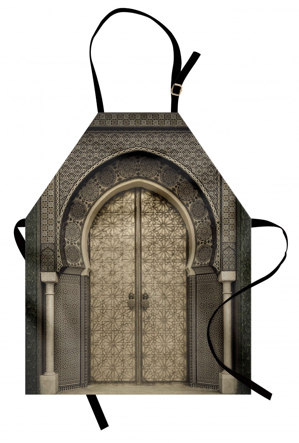 Moroccan Apron Aged Gate Geometric Pattern Doorway Design Entrance ...