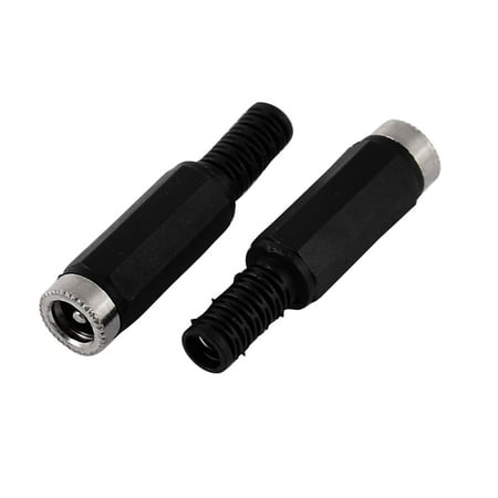 2pcs 5.5mm x 2.1mm Solder Type Female DC Power Inline Socket Jack ...