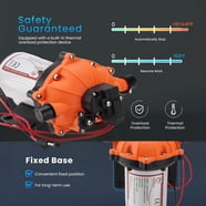 Flojet 02840000A - 2840 Series 115V 4.5 GPM 40 PSI Water Booster System ...