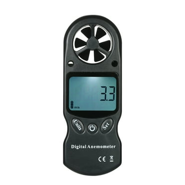 8-in-1 Digital Anemometer: Wind Speed, Temp, Humidity, Chill, Heat ...