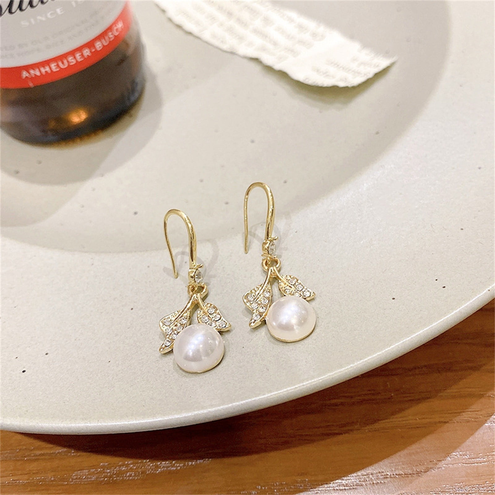 Click here for Huitkmm Silver Earrings Womens Earrings Light Earr... prices