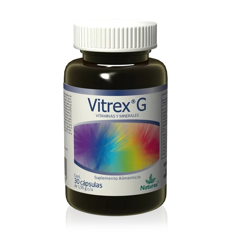 VITREX G NATUREX CAP 1.45 G C/30 | Walmart en línea