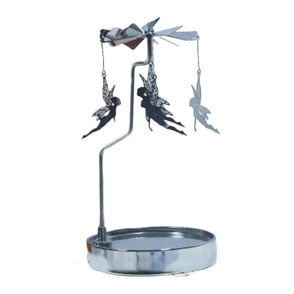 AIXING Rotary Candle Tray Thermal Candle Stand Candlestick Rotating ...