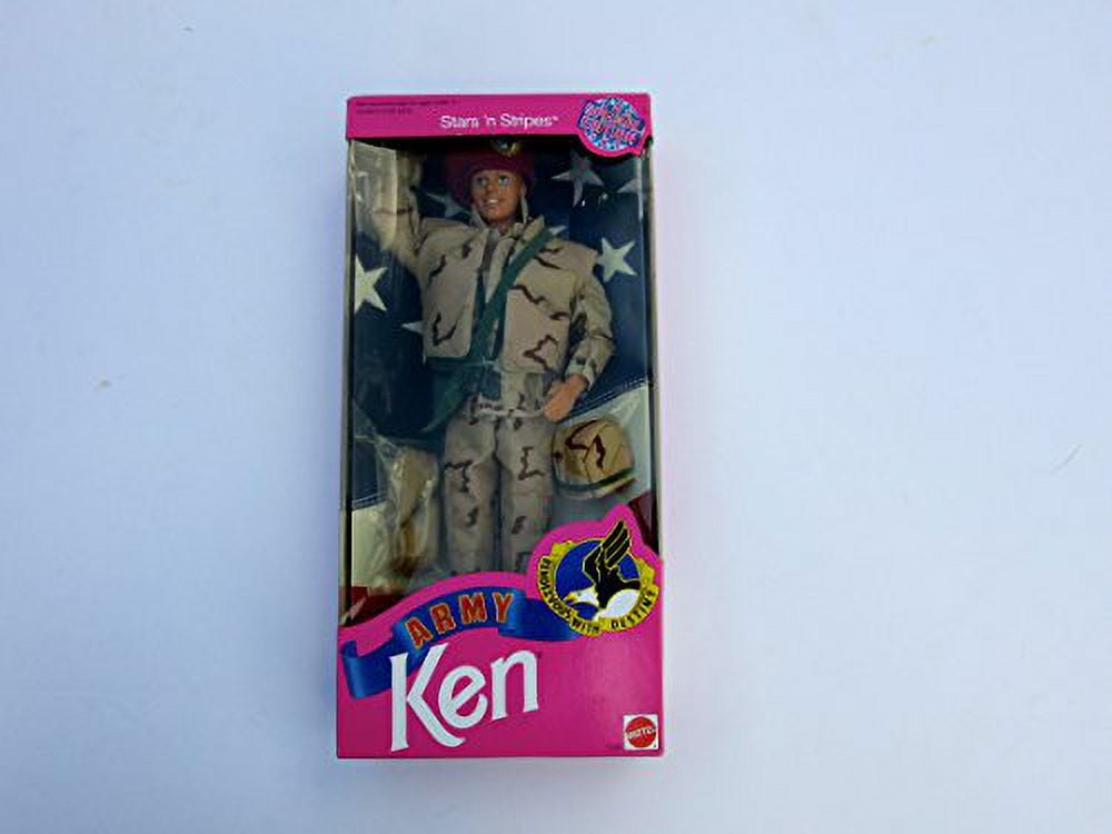 Barbie - Army Ken - Stars 'n Stripes - Walmart.com