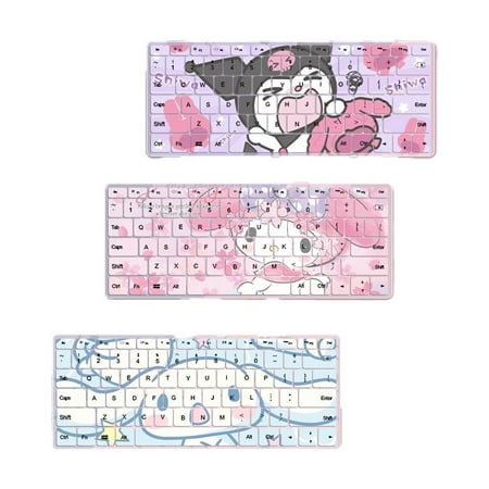 Kuromi My Melody Cinnamorol Hello Kitty Silicone Keyboard Film Fully ...