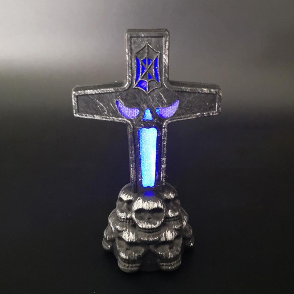 5pcs Halloween LED Tombstone Lights Halloween Theme Haunted House Bar ...
