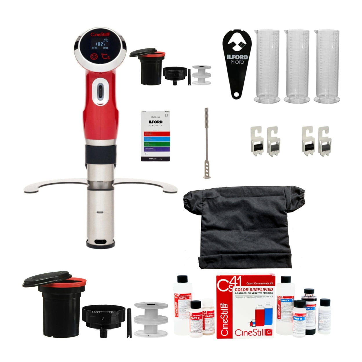 Cinestill Complete Film Processing Kit w/ Cs41 2 Bath Liquid Kit ...