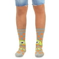 TeeHee Men's Unique Multi Cute Cotton Crew Socks 6-Pack, Fun and Fancy ...