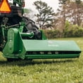 Titan Attachments 3 Point Flail Mower, 72" Green Finish Fits Cat 1 ...