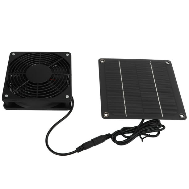 Solar Fan, Effective Cooling Solar Panel Fan Kit 3W 43.4CFM Protection ...