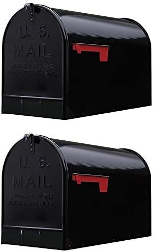 Gibraltar Stanley Extra-Large Capacity Galvanized Steel Black, Post ...