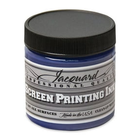 Jacquard Professional Screen Printing Ink, 4 oz., Sky Blue - Walmart.com