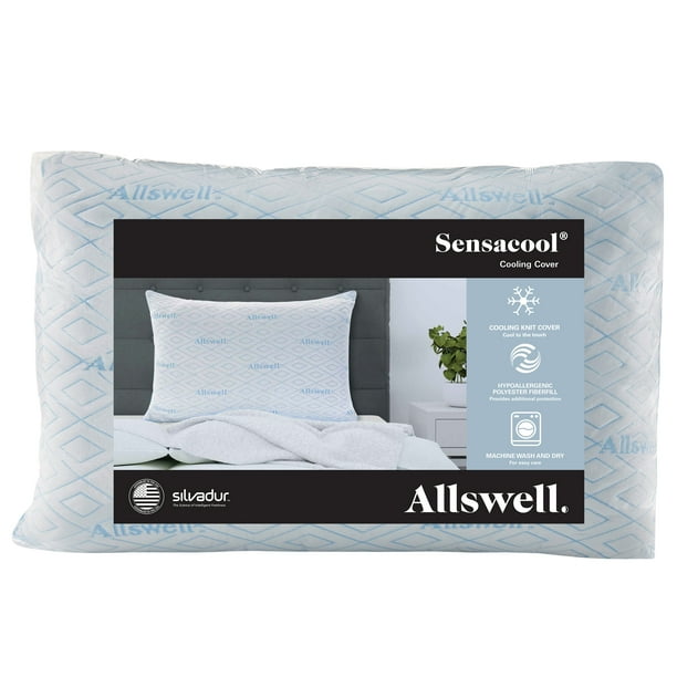 Allswell Sensacool Bed Pillow, King - Walmart.com