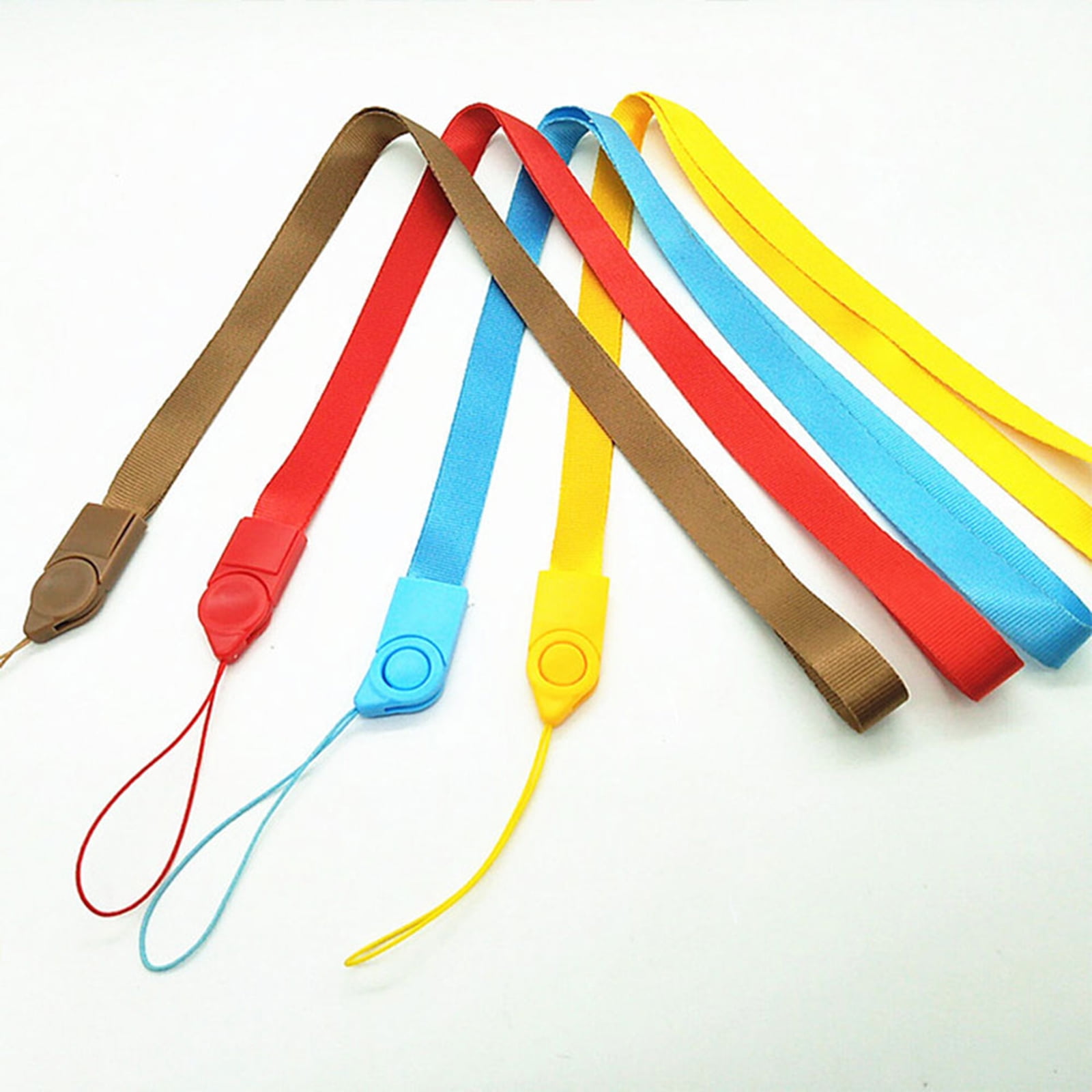 SagaSave 1/5/10Pcs ID Card Neck Strap Lanyards for ID Card Holders ...