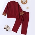 Boys African Dashiki Ankara Two Piece Outfit Long Sleeve Button Shirt ...