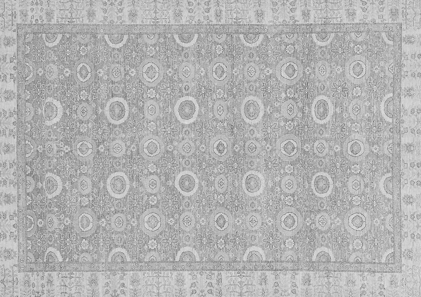 Ahgly Company Indoor Rectangle Abstract Gray Modern Area Rugs, 2' x 3 ...