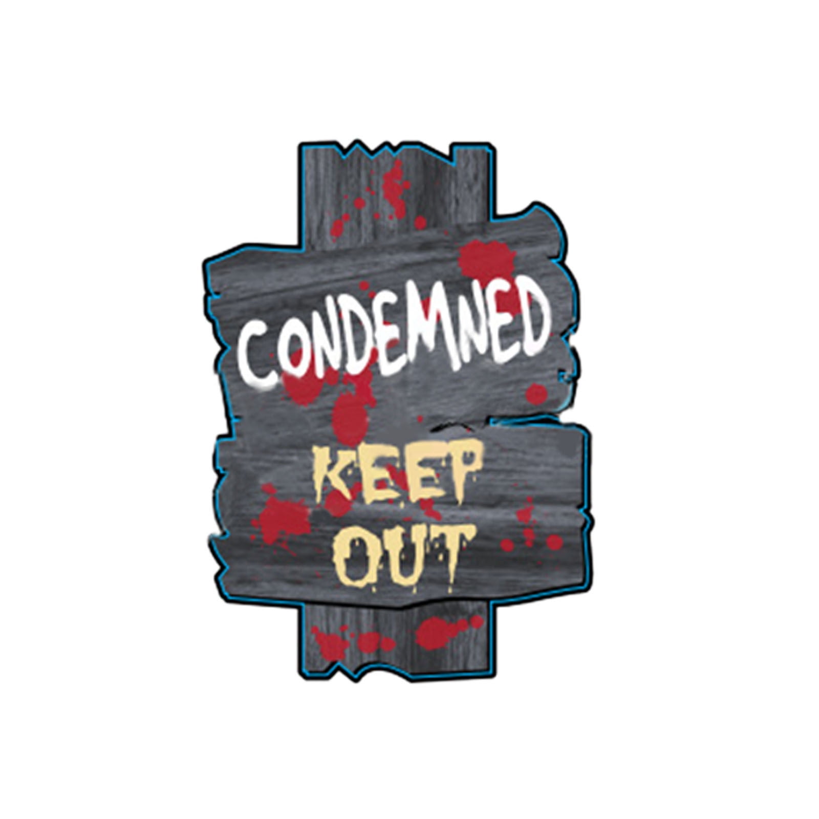 Halloween Keep Out Signs