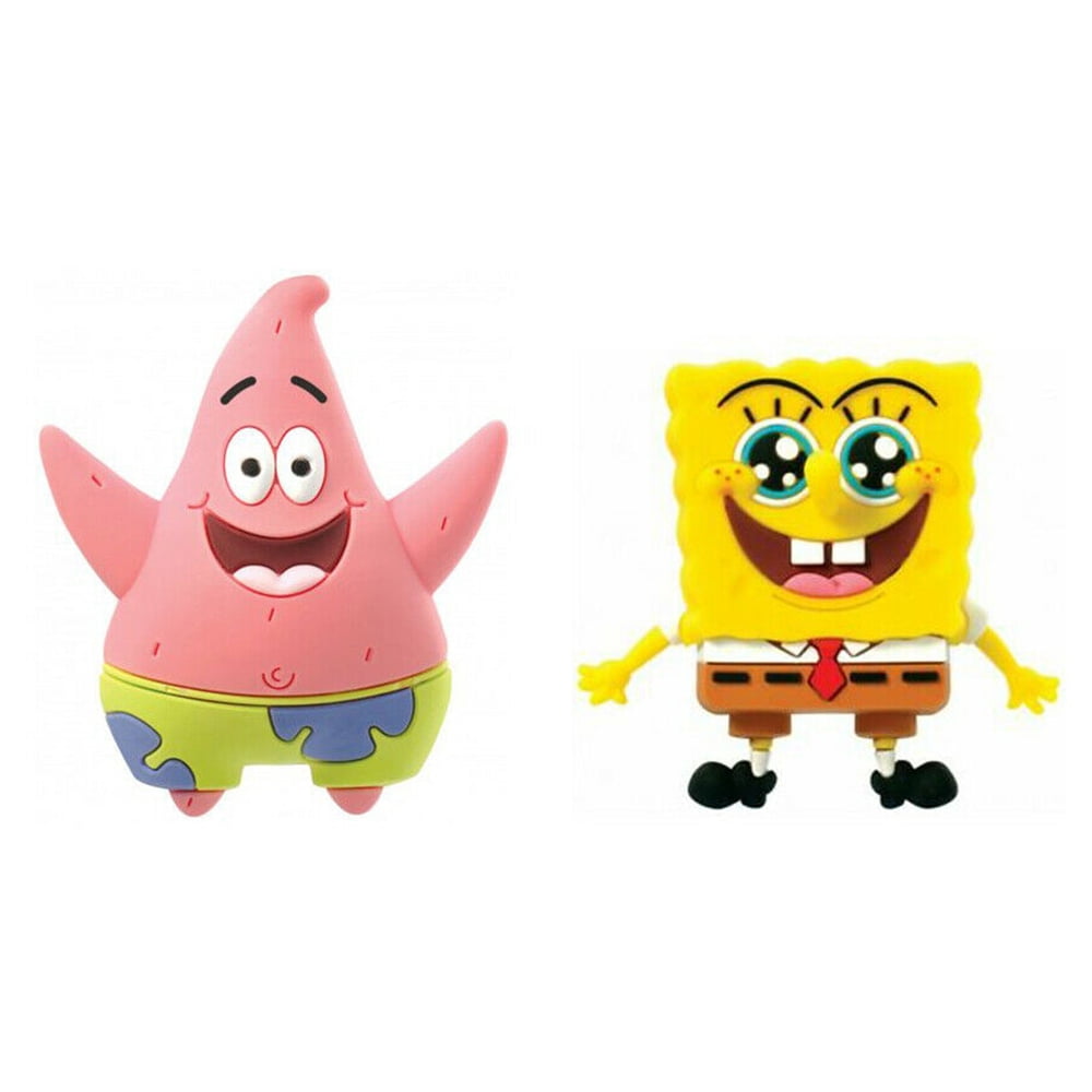 SpongeBob & Patrick Star 3D Refrigerator Magnets - Authentic 2-Piece ...