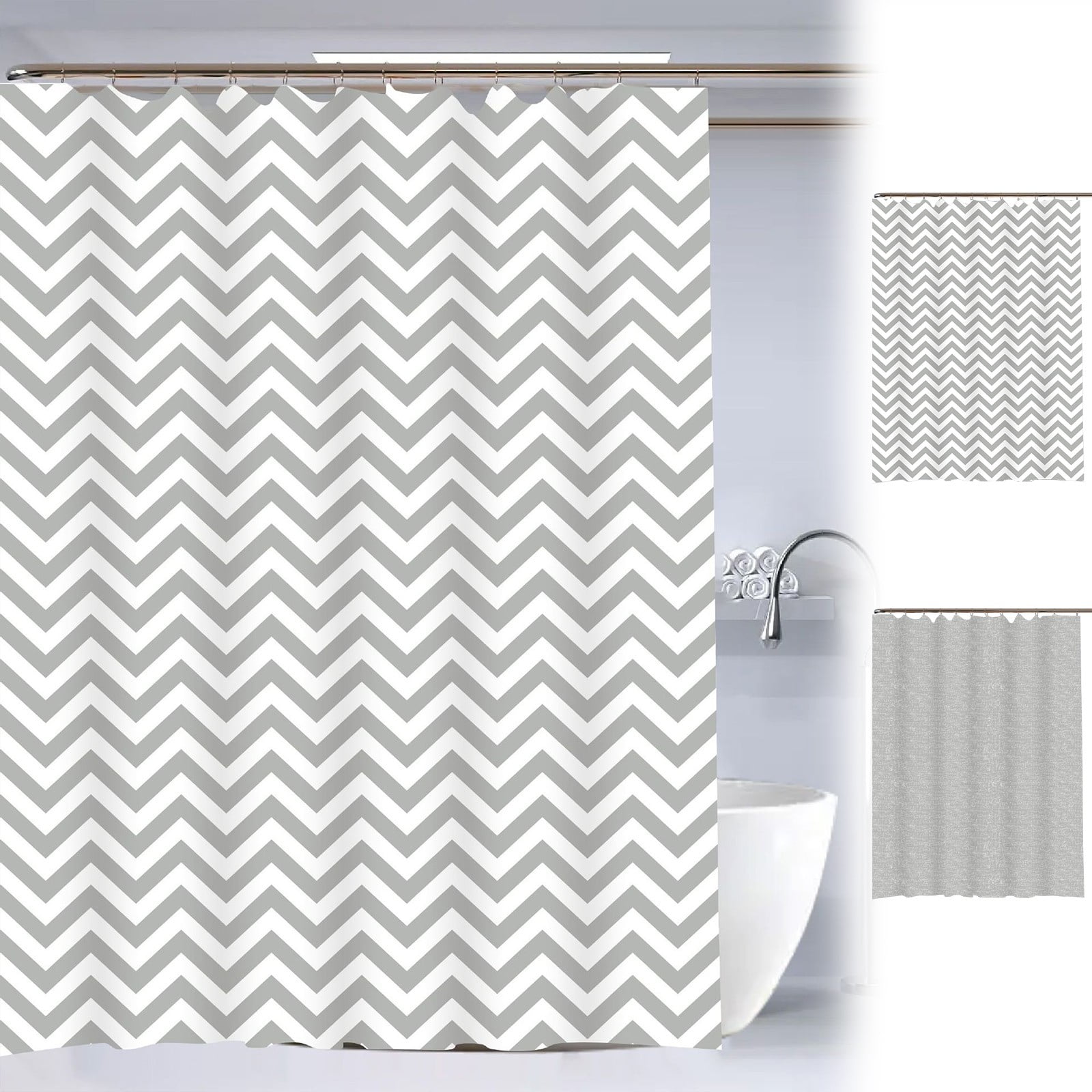 Click here for Onikri Watertight Polyester Shower Curtain Mold Re... prices