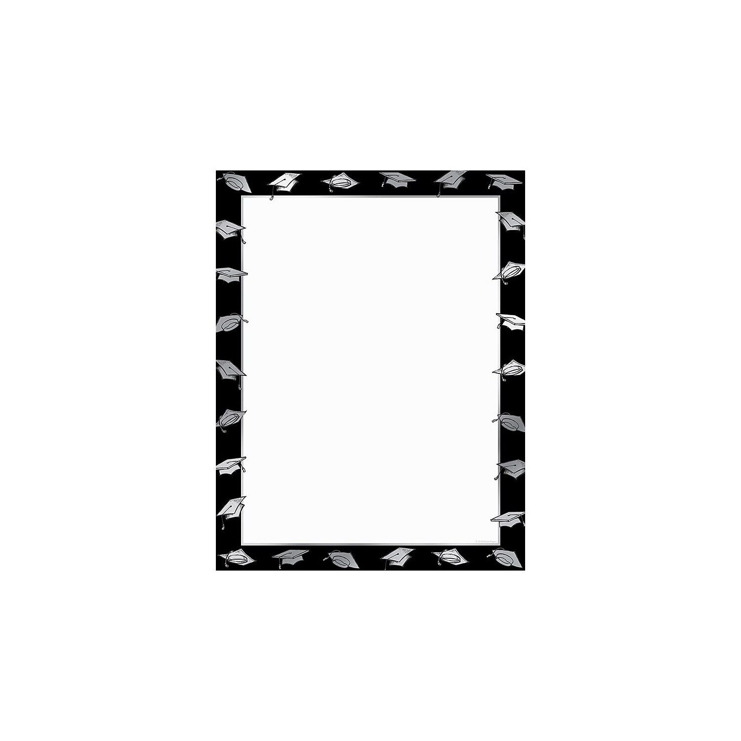 Polished Grad Certificates Black/White 40/Pack - Walmart.com