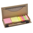 Kraft Paper Sticky Note Organizers Case Note Pad Box for Daily Desk Use ...