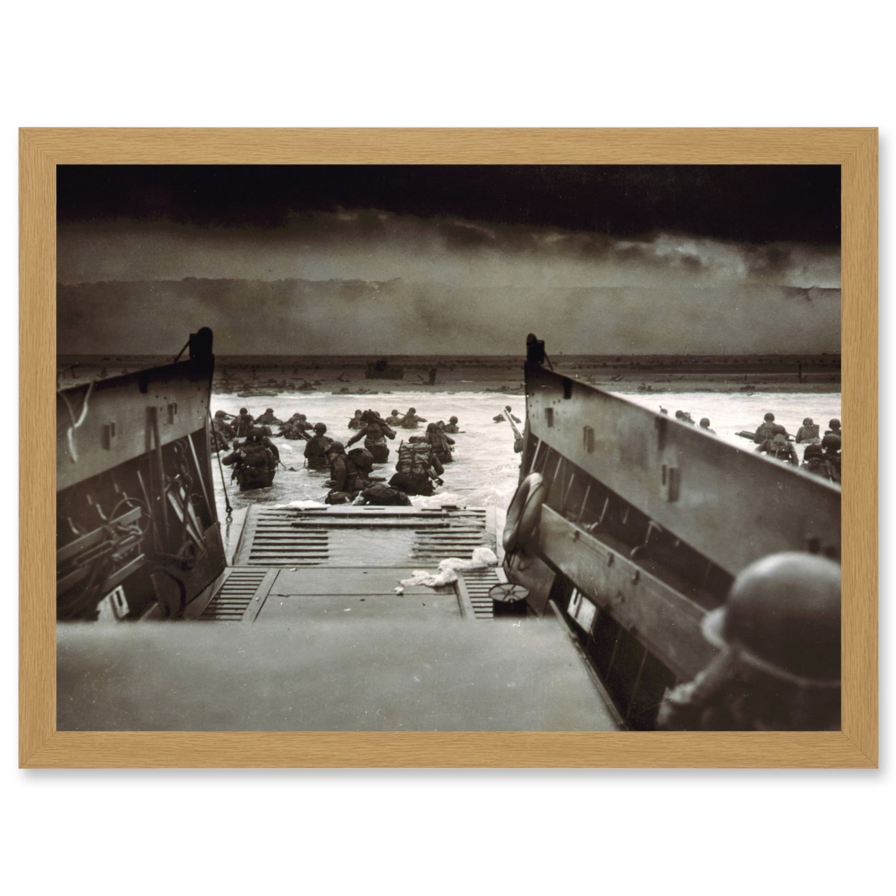 War Military History D Day Landing Normandy Into Jaws Of Death Photo ...