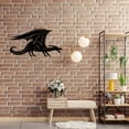 IBaodan Dragon Metal Wall Art Dragon Metal Dragon Wall Decor Game Room ...