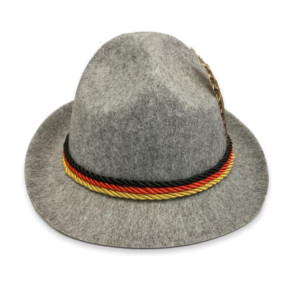 German Alpine Hat Adult Traditional Oktoberfest Felt Hat | Walmart Canada