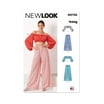 New Look Sewing Pattern 6262 - Misses' Dress with Neckline Variations ...