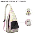 Lightweight Durable Daisy Chest Bag with Easy Access for Women ...